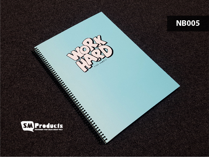 NB005 (Blue): Large Size Lined Pages Notebook – 01 Pc – Talisman Bangladesh