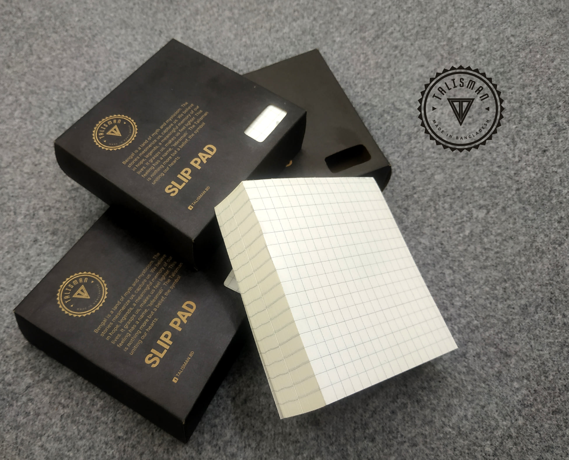 Tear Off Notepad – Offset Paper (Grid Pages) – 01 Pc – Talisman Bangladesh