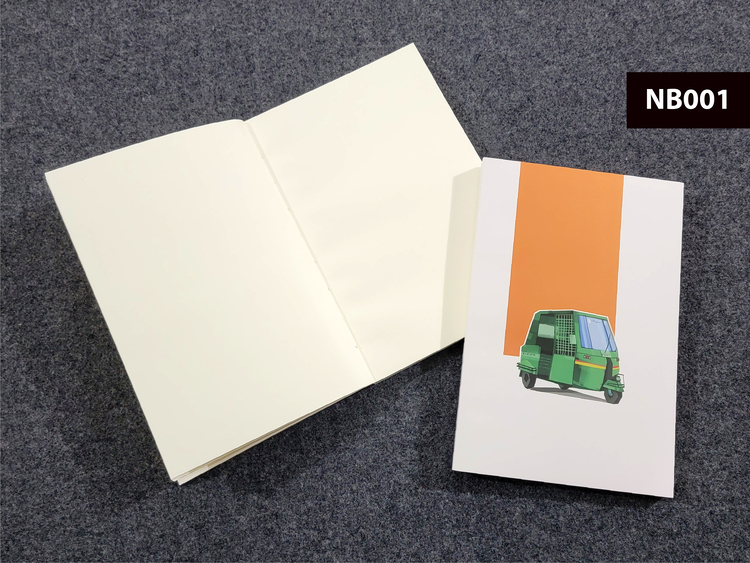 NB001 (CNG): Medium Size Blank Pages Notebook / Sketchbook – 01 Pc ...