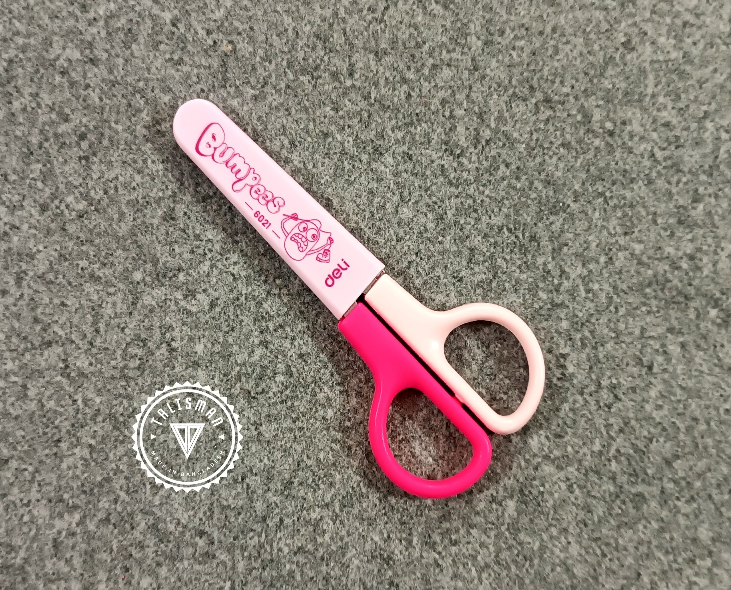 Deli E6021 Kids Plastic Scissor (Pink) – 01 Pc – Talisman Bangladesh