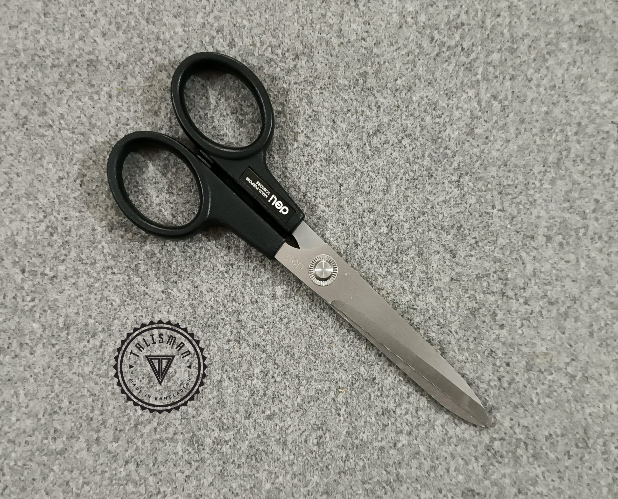 Deli E6014 8″ Scissor (Black) – 01 Pc – Talisman Bangladesh